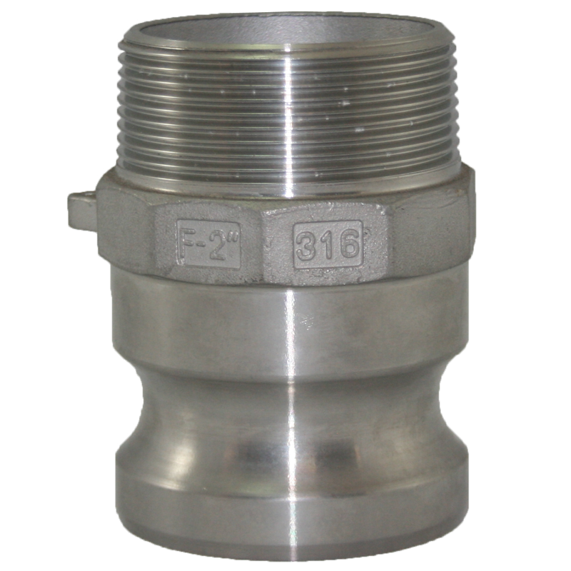 2 316 Stainless Steel Camlock Adaptor x MNPT | Tank Management Australia