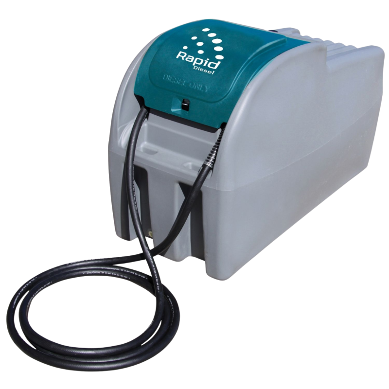 300L diesel GENiUS lockable slimline tank, diesel pump | Rapid Spray