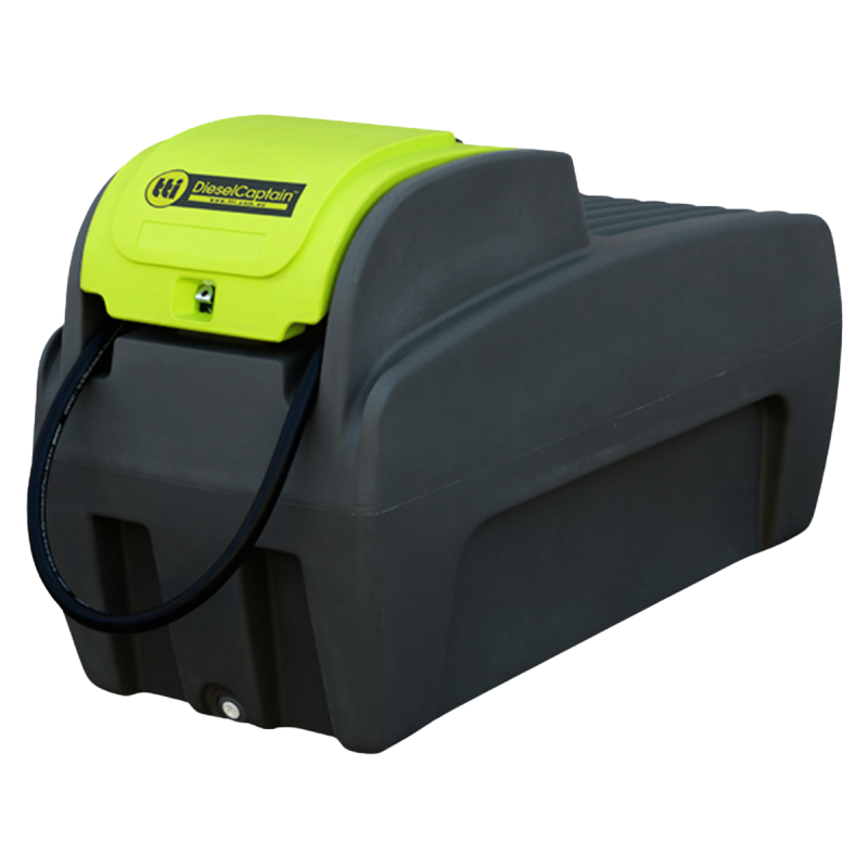 300L diesel DieselCaptain lockable slimline tank, diesel pump | Trans ...