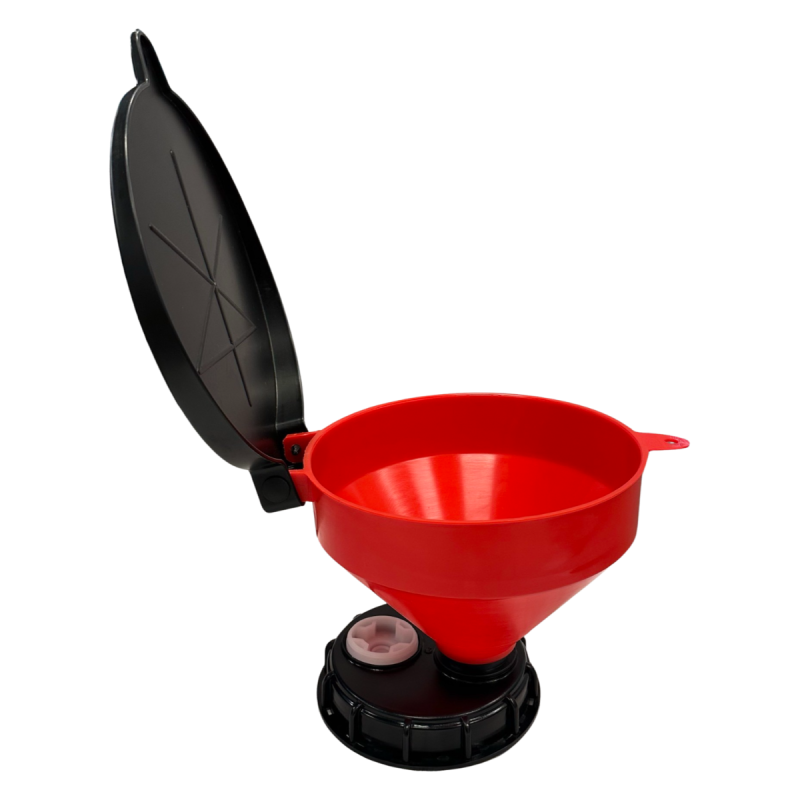 IBC Funnel with Dual Port Lid | Tank Management Australia