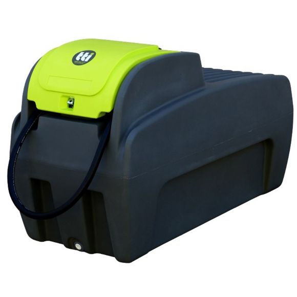 300L diesel DieselCaptain lockable slimline tank, diesel pump | Trans ...